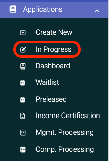 How to Delete Applications In-progress